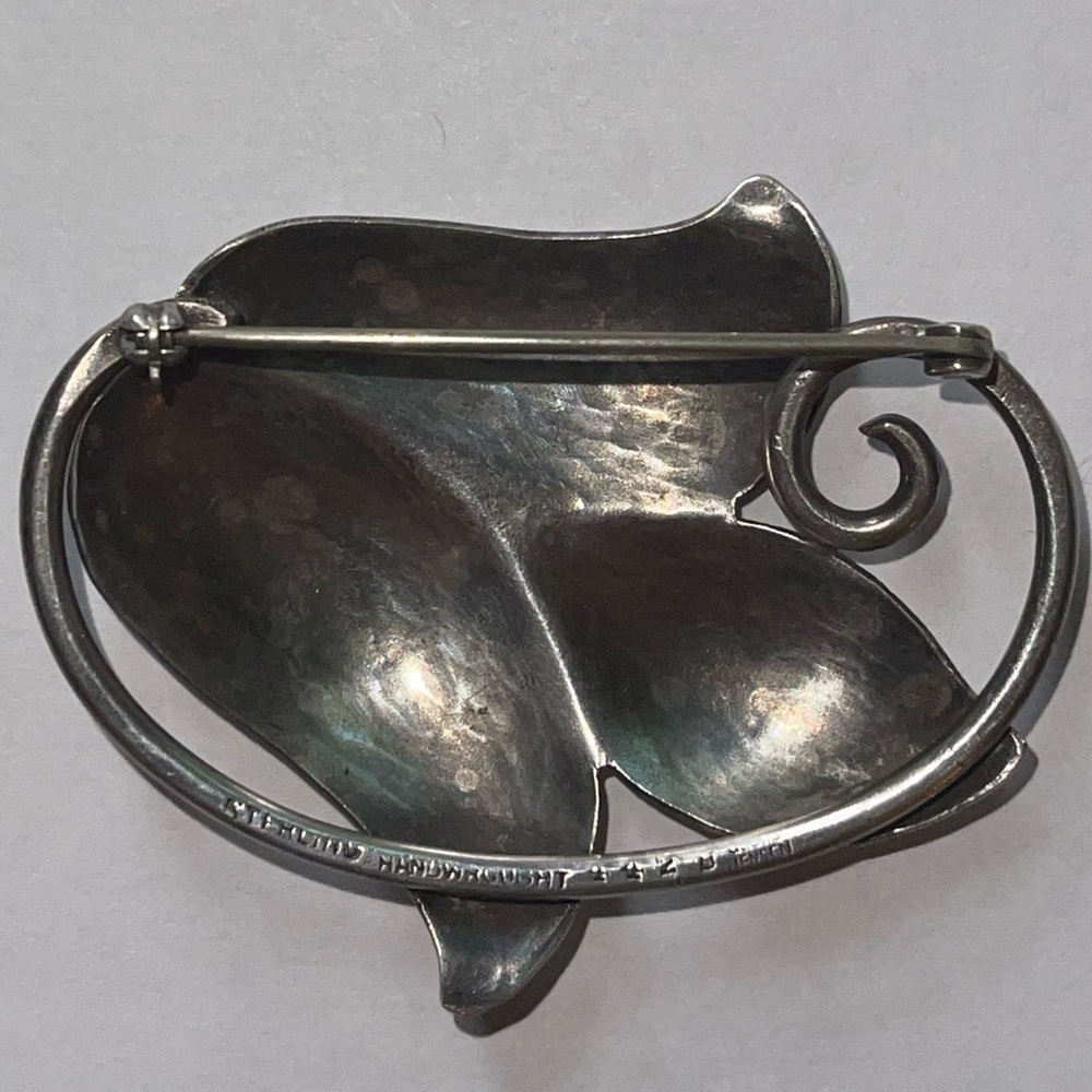 Vintage Georg Jensen Handwrought Sterling Silver Tuli… - Gem